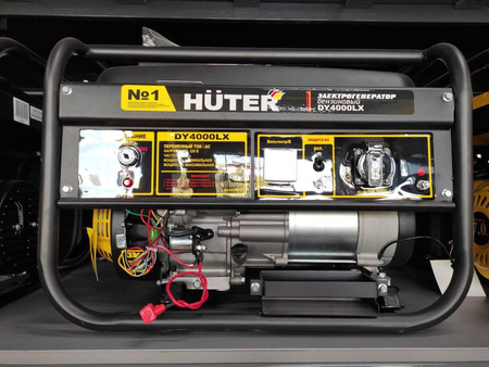 Benzinli generator / Бензогенератор HUTER DY4000LX