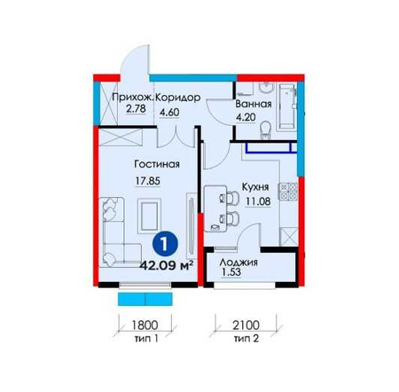 Продаётся 2х комнатная квартира в Яшнабадском районе (НБ159217)