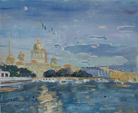 Картина маслом 60×40 100$