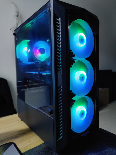 Компьютер Ryzen 5 1600 6/12ядер/Rx 570 4g/Ozu 16/ssd120/hdd1T
