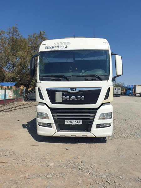 Тягач Man tgx 2016 кук синий 3дона бор