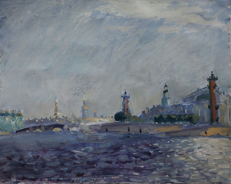 Картина маслом 60×40 100$