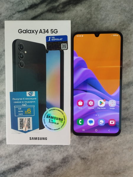 Samsung A34 5G 8/256gb