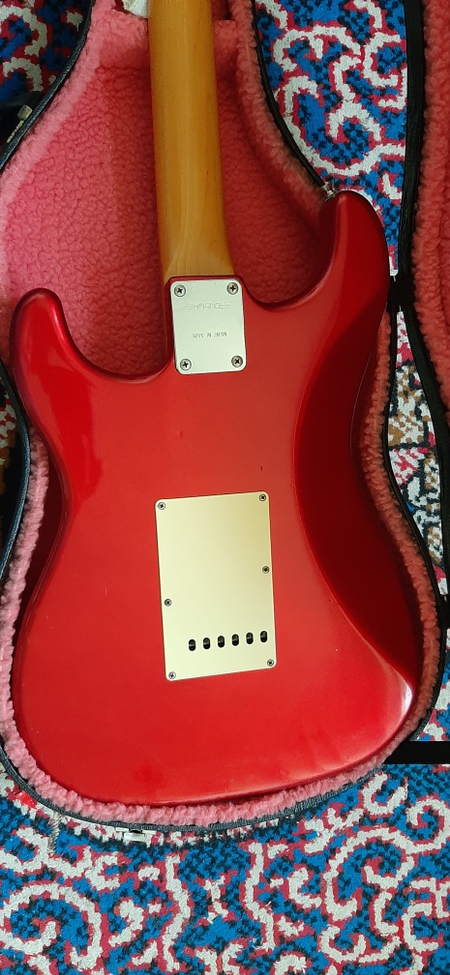 Fernandes the revival sts64 candy apple rad  made in JAPON