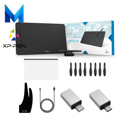 Графический планшет XP-PEN Deco 01 V2 Официальный магазин