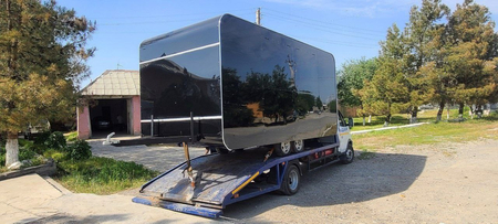 Eng sifatli eng azon va qulay food truck futtrak ko‘chma do‘kon bizda