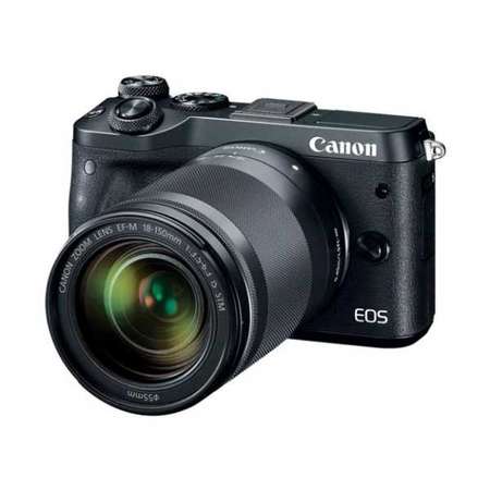 Canon m6 +18-150mm +вспышка + синхрошнур вспышек