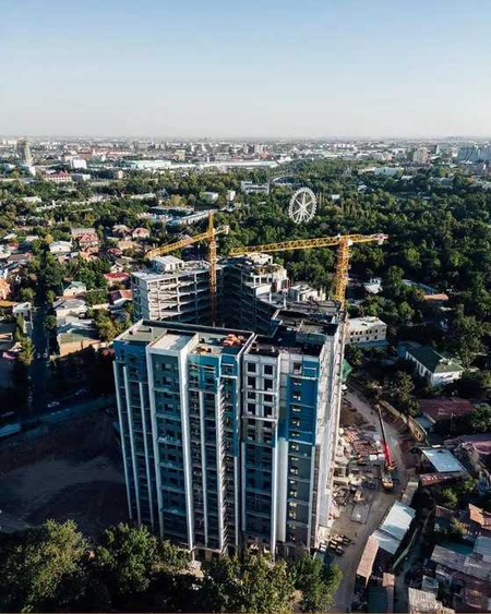 ЖК Manhattan FDG 52м2 КОРОБКА 2-комнатная 8-этаж РАССРОЧКА на 7 месяц