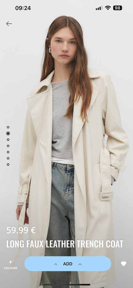 Stradivarius trench. Новый. Скидка.