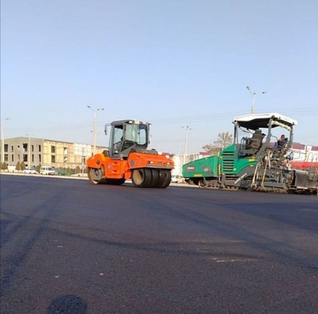 Асфальт ишларини киламиз