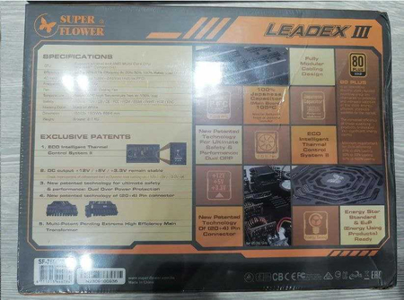 Superflower leadex VII XG 850w, 80+ Gold, ATX 3.0&PCI-e 5.0 support