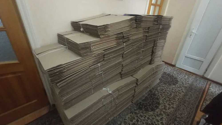5 қаватли қоғоз қутилар (каробка) 8000 сўм 40*20*30 ва бошқа