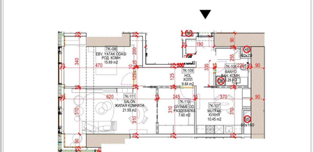 ЖК “Nest One“ 3-к. кв. 73м2  7/51 эт.      #RR13