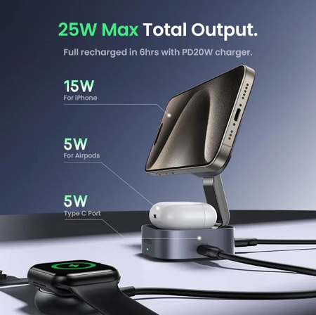 Ugreen Qi2 25W Magnetic Fast Wireless Charging