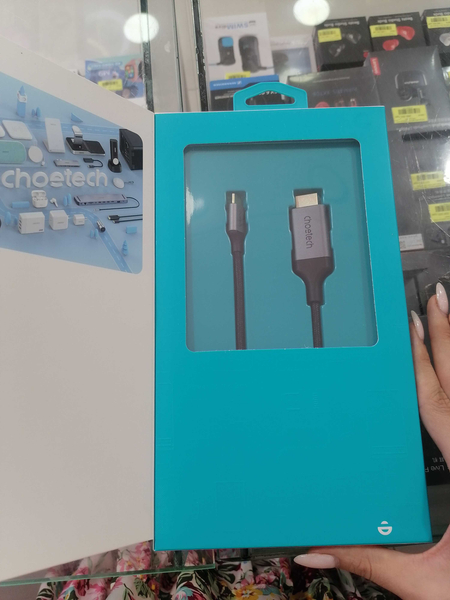 Кабель HDMI на TYPE-C Choetech 60 Гц 4К  1.8 М