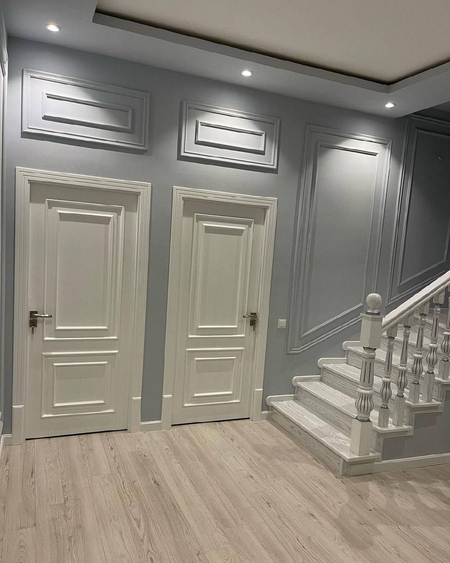 MDF eshiklar, plintus, krashinniy, laminatli.