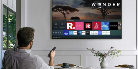 Телевизор Samsung 43/Smart TV + wi-fi/со склада по низким ценам!!!