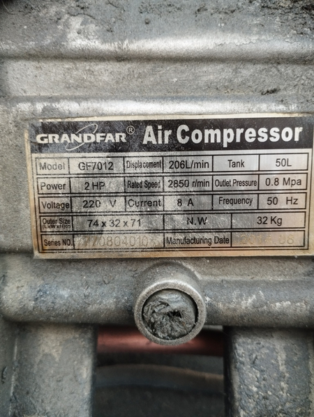 Kompresor Grandfar 50 litirli