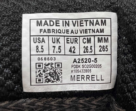 Оригинальные Мужские дышащие кроссовки -ботинки Merrell