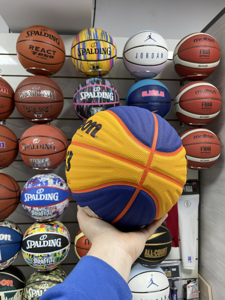 Wilson 3x3 FIBA Official баскетбольный мяч basketbol koptogi