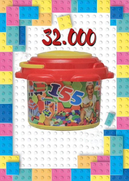 Lego. 44 tadan 505tagacha bo‘lgan legolarimiz.