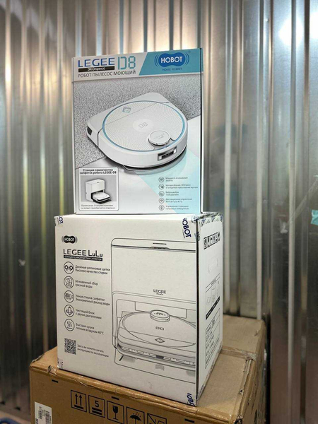 Продаю новые робот пылесосы HOBOT LEGEE D8 + станция LULU