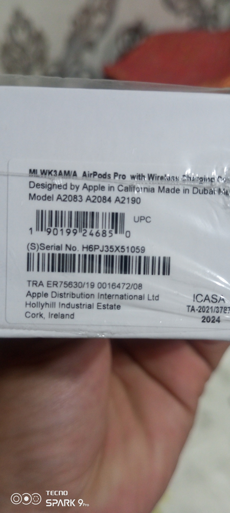 Naushnik  apple pro
