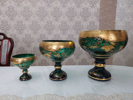 Bogema vaza, chexiya, yangi