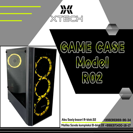 Xtech case RGB (Модель R-02) игровой кейс
