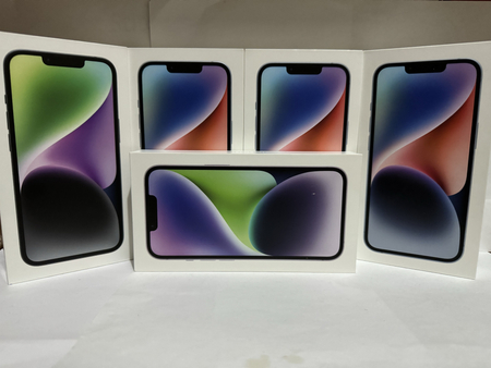 iPhone 14 Blue,Midnight and Purple 128GB LL/A