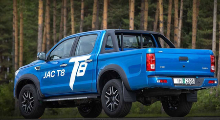 ПИКАП   JAC  T8 техникамиз сотувда  таййор