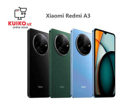 НОВЫЙ! Xiaomi redmi A3 3/64Gb + Бесплатная Доставка