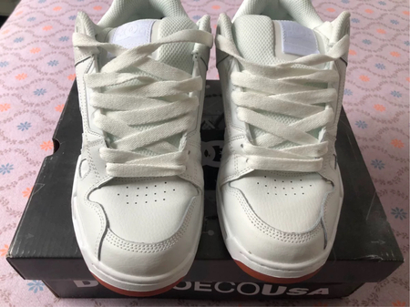 dc shoes stag white gum
