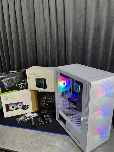 Зверь Компьютер! Core I5 12400F / RTX4060 8GB / DDR4 32GB /SSD 1TB