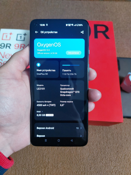 OnePlus 9R 8/256gb