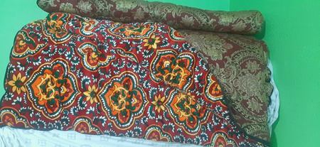4 шт большие курпа из чистого Иранского велюра.и ваты.из приданного