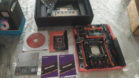 Матер/я плата +16Gb ОЗУ+Snowman MT6s+ процессор Intel XEON ( Malaysia)