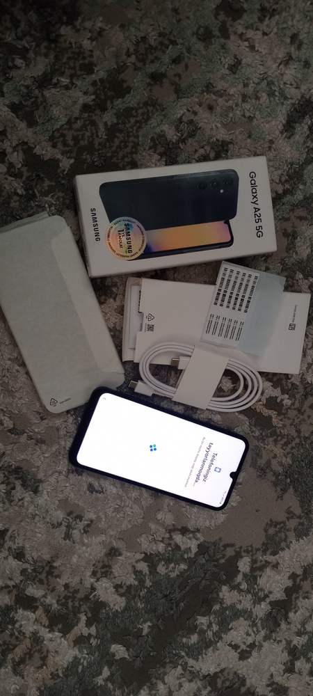 samsung a 25   5g  sotiladi yangi hali ishlatilmagan