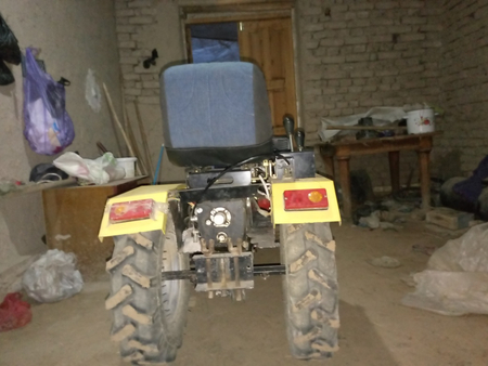 Mini traktor benzin matori hamda saryalka mator