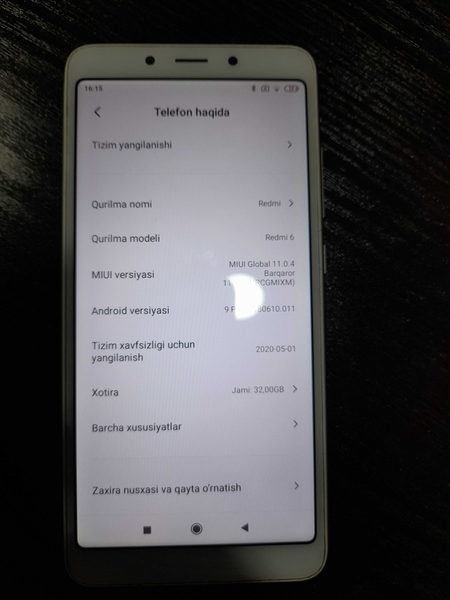Redmi6       xiaomi 6