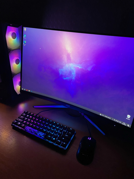 Компьютер RTX3050 Gaming X, Ryzen 3 3200G, AOC, HyperX, Msi