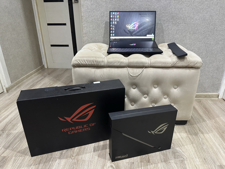 * Asus ROG Zephyrus Duo 15 мощный игровой ноутбук с 2-мя экранами