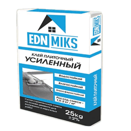 EDN MIKS қурилиш қоришмалари ва лак бўёқлари. Сифатига 100% кафолат.