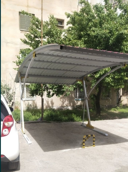 Автонавес avtonaves  на заказ из ликсана и профнастил