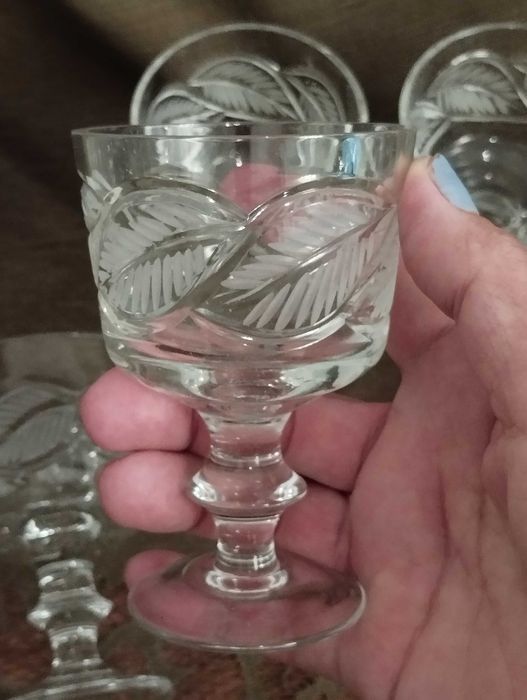 Хрустальные фужеры бокалы для вина