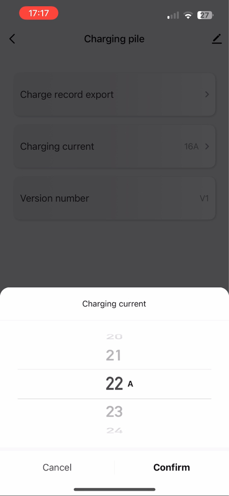 Зарядка для электромобиля 7 квт с Wifi 32A зарядчик 7 квт byd vw bmw