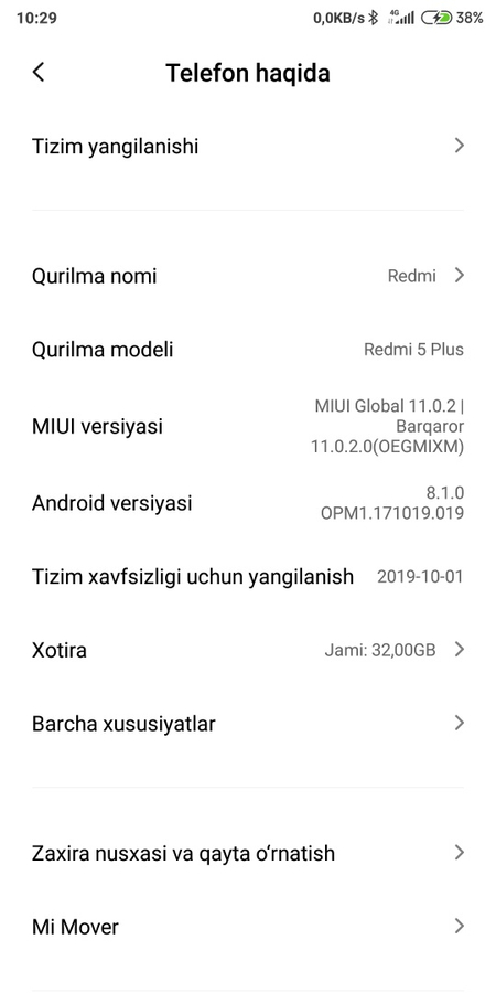 Redmi 5 plus sotiladi