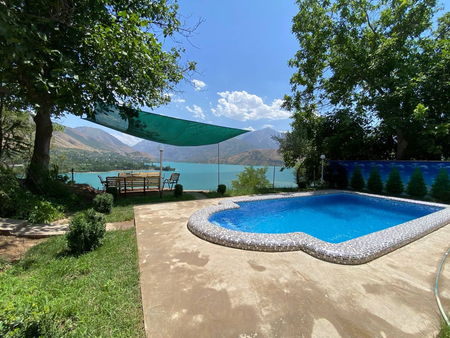 Panorama DACHA birchmulla yakkatut basseyn tapchan