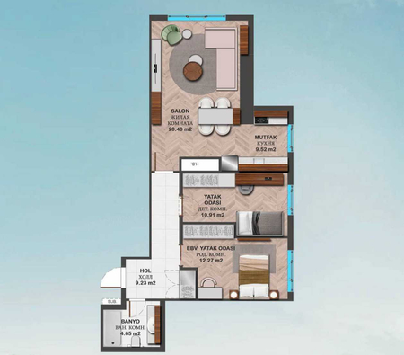 СРОЧНО! 3х комнатная квартира Nest One, Tashkent City с кадастром!