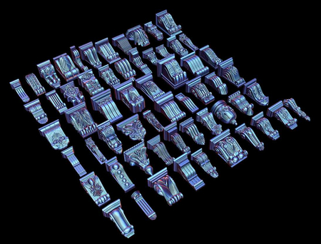 Каталог 3д моделей (low-poly, mid-poly, stl)